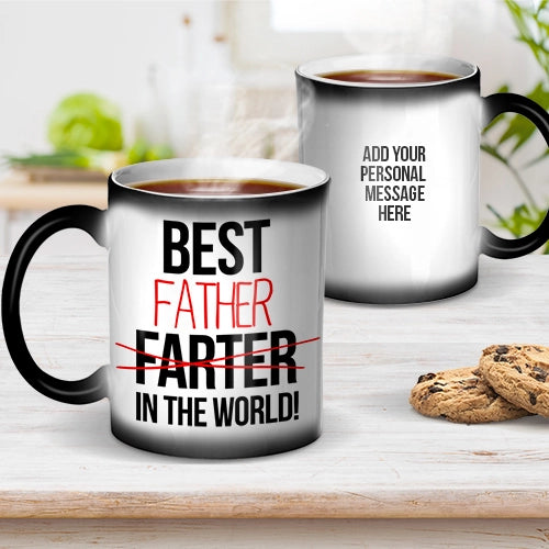 Dad And Grandpa Personalised Magic Mugs Fabness