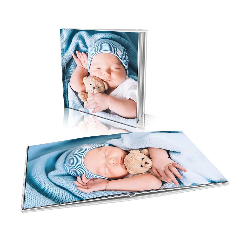Lay Flat Book - Hard Cover | Add Your Photos | Fabness