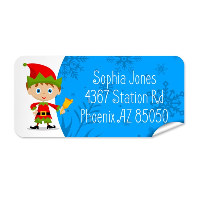 Elf Return Address Label – Fabness