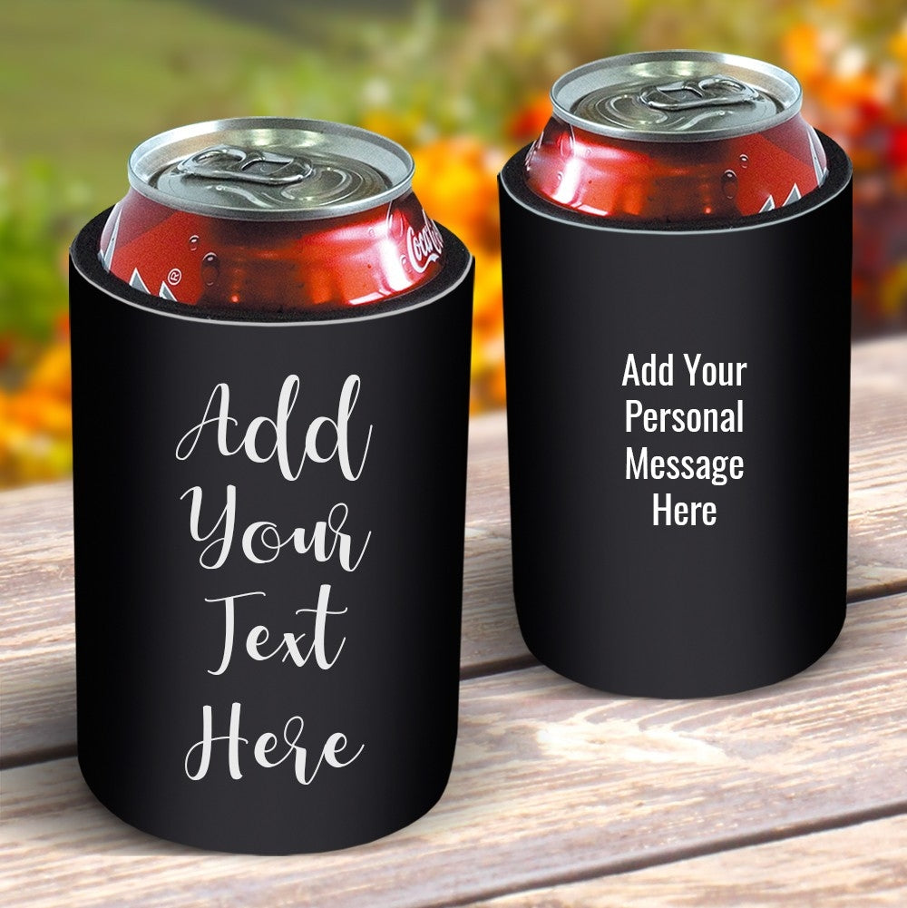 Add Your Own Message Stubby Cooler– Fabness