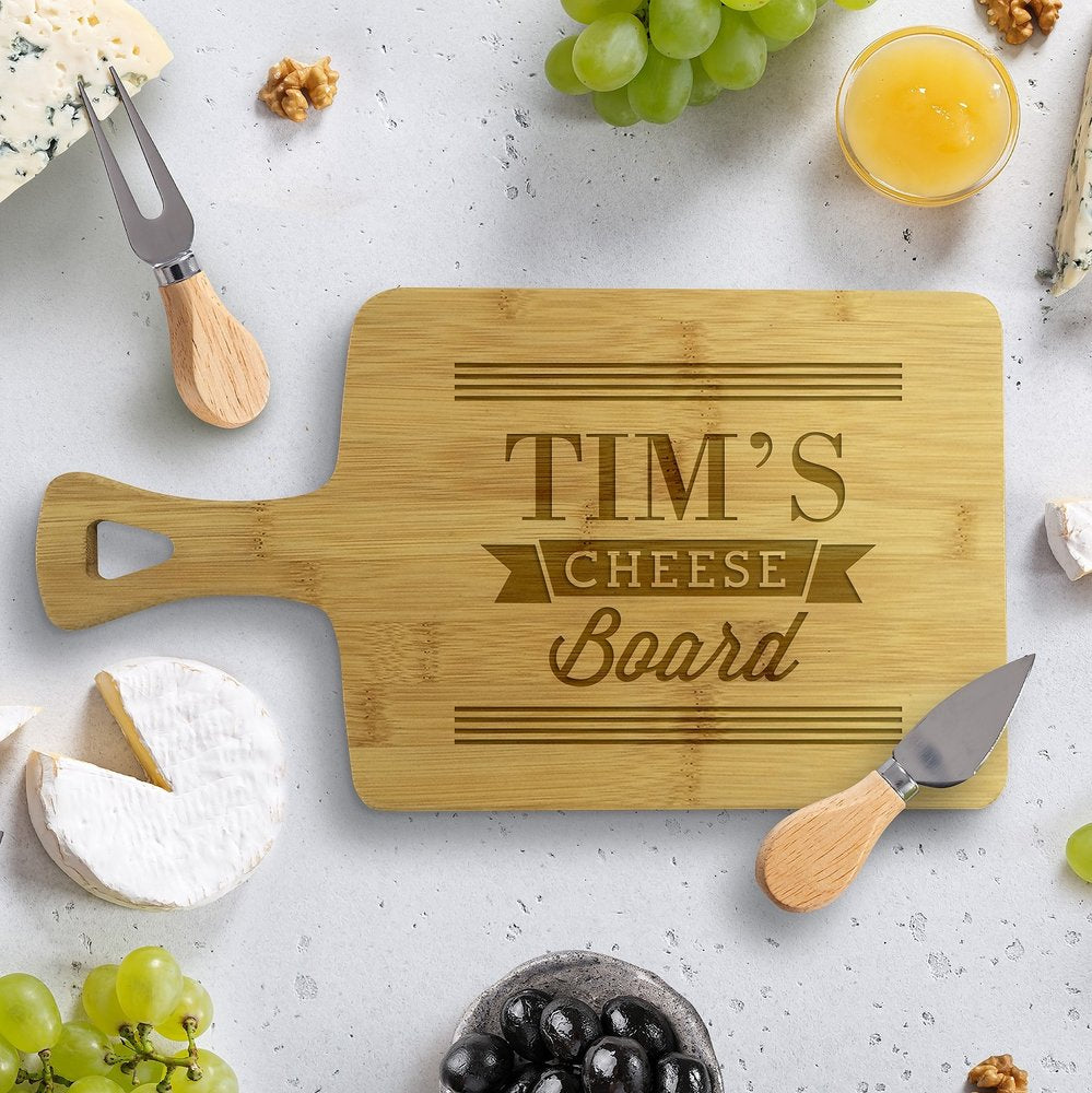 Tim's Cheese Rectangle Bamboo Serving Board– Fabness