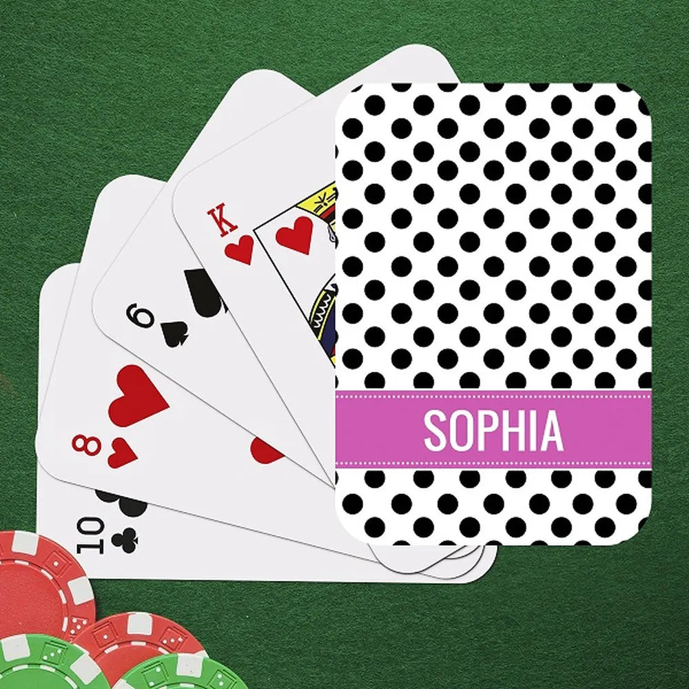 Polka Dot Playing Cards – Fabness